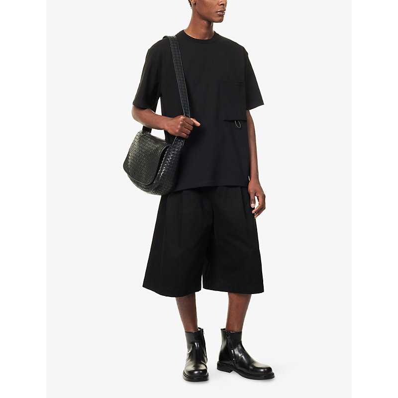 BOTTEGA VENETA compact patch-pocket cotton-jersey t-shirt xl
